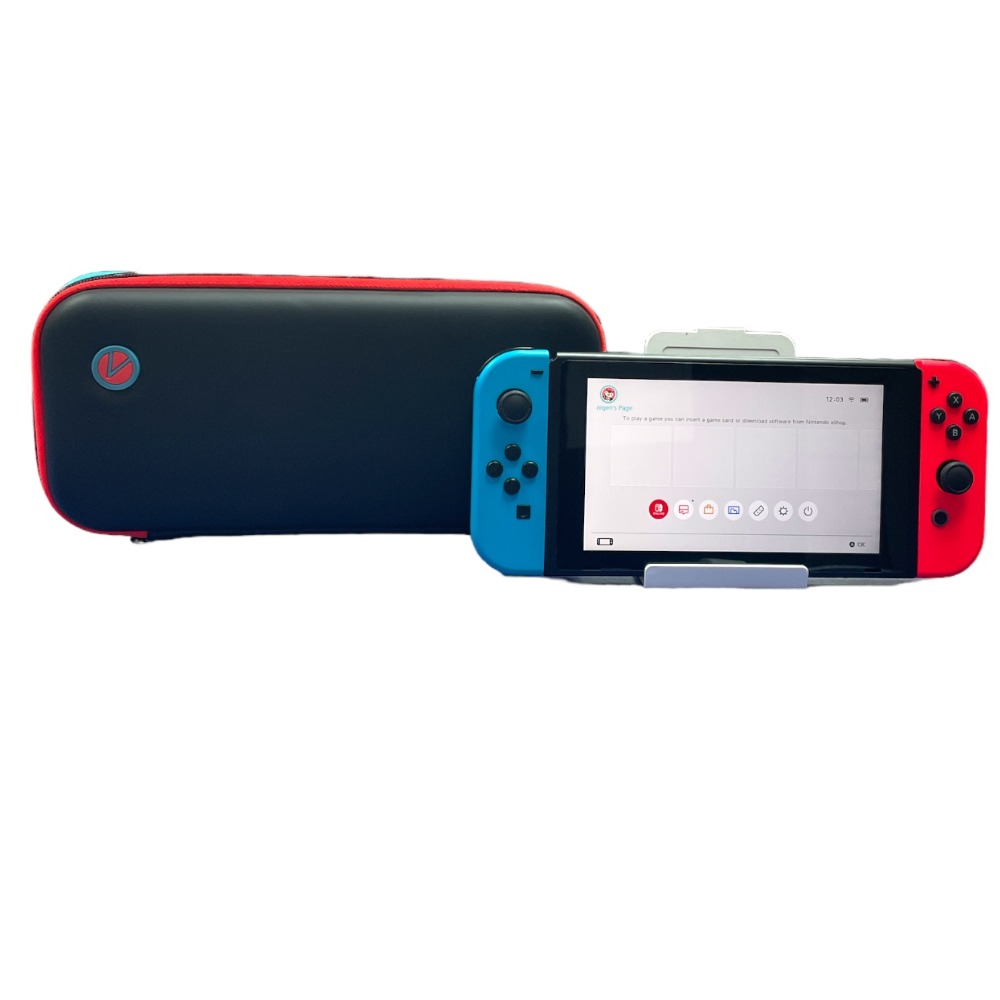 Pre-owned Nintendo Switch Blue and Red - Own4Less